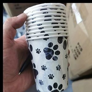 Red Dress Boutique | Party Supplies | New Dog Paw Prints Theme Party ...